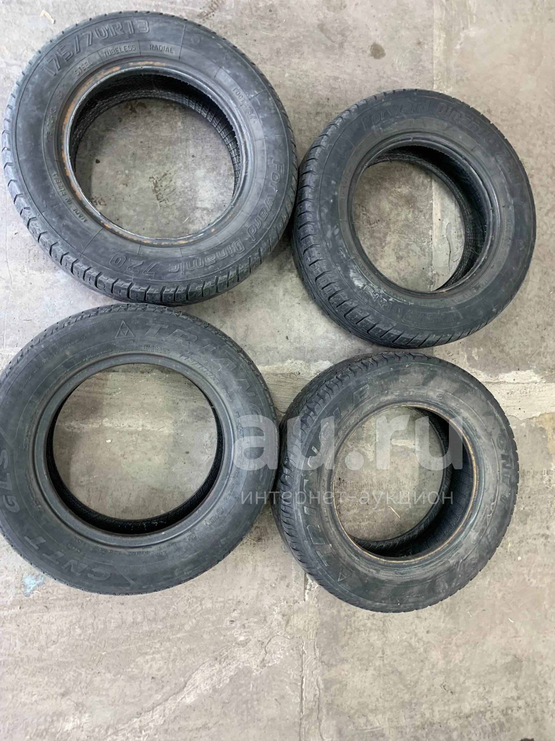 Летняя резина 175/70R13 — купить в Красноярске. Состояние: Б/у. Шины на ...