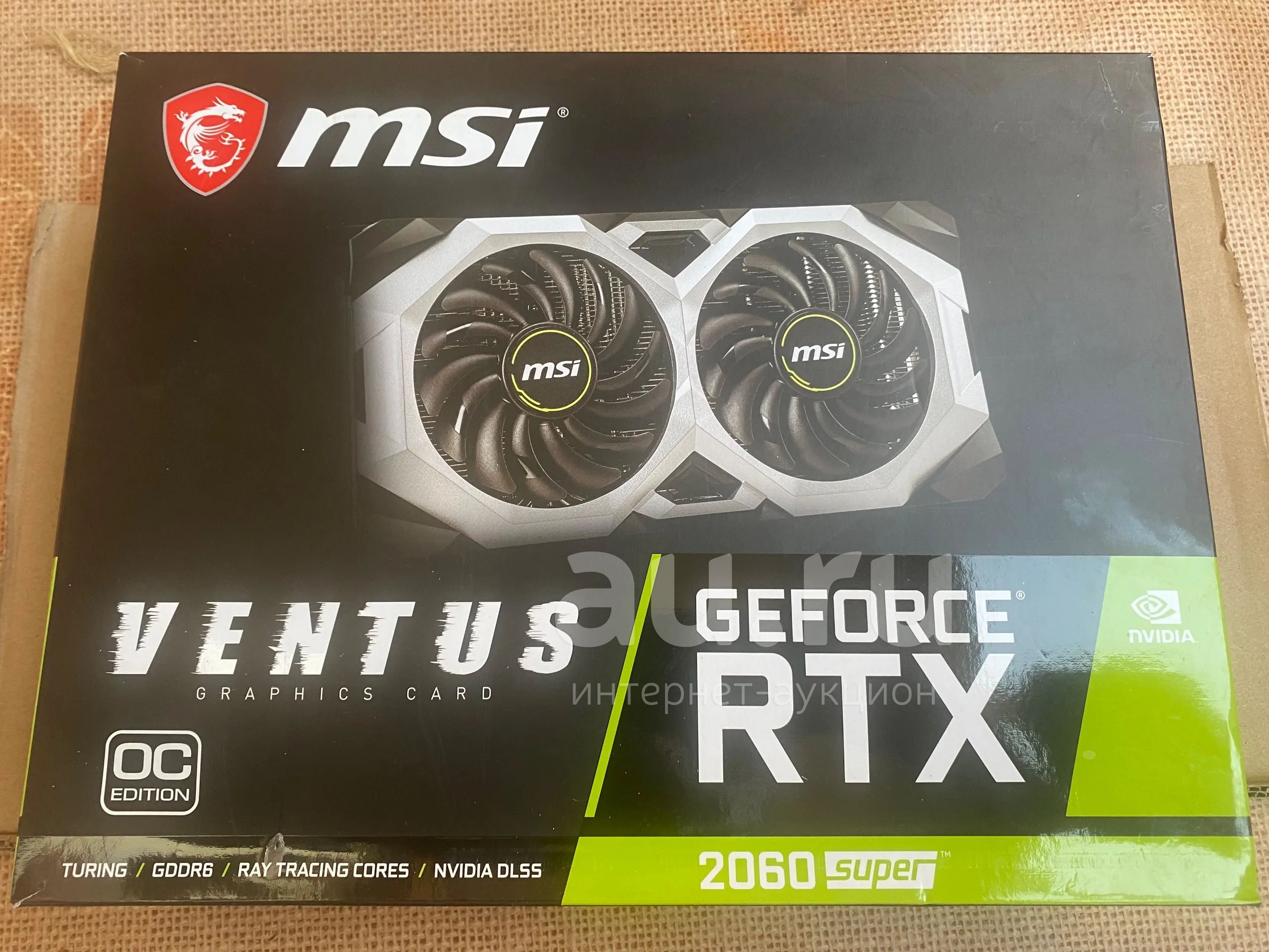 Видеокарта MSI 2060 super 8gb ventus 2 — купить в Красноярске ...