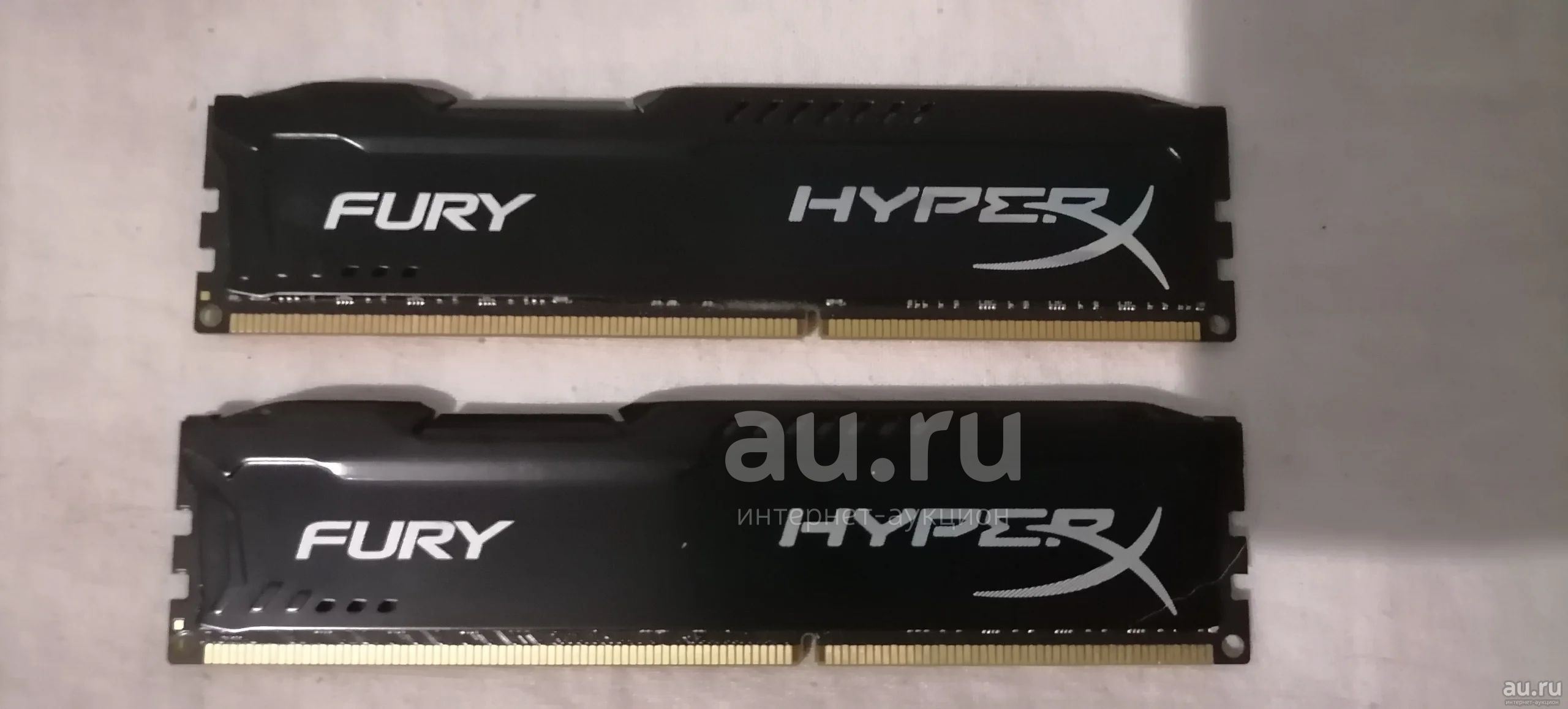 Kingston Hyperx Fury Black Series 2 модуля — купить в Красноярске
