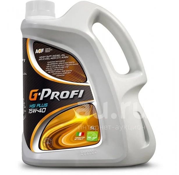 G-Profi MSI Plus 15W40 CI-4/SL (5л) — купить в Красноярске. Масла ...