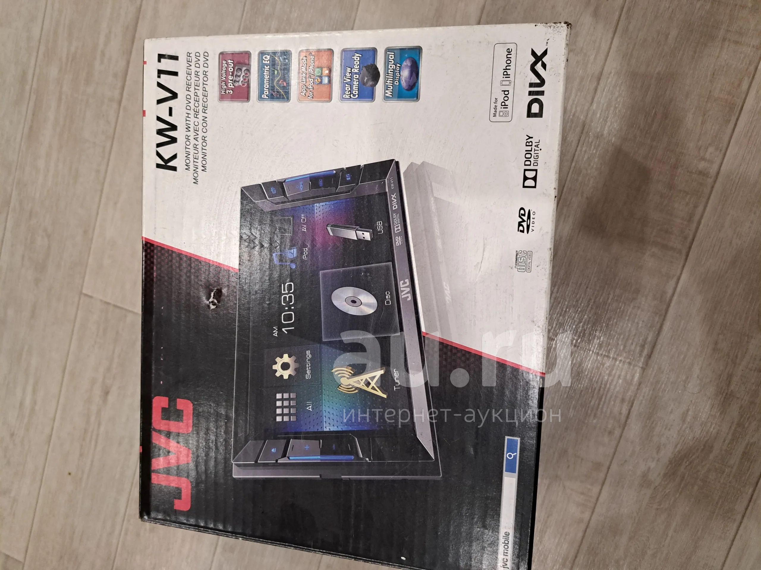 Магнитола jvc kw-v11 — купить в Красноярске. Состояние: Новое ...