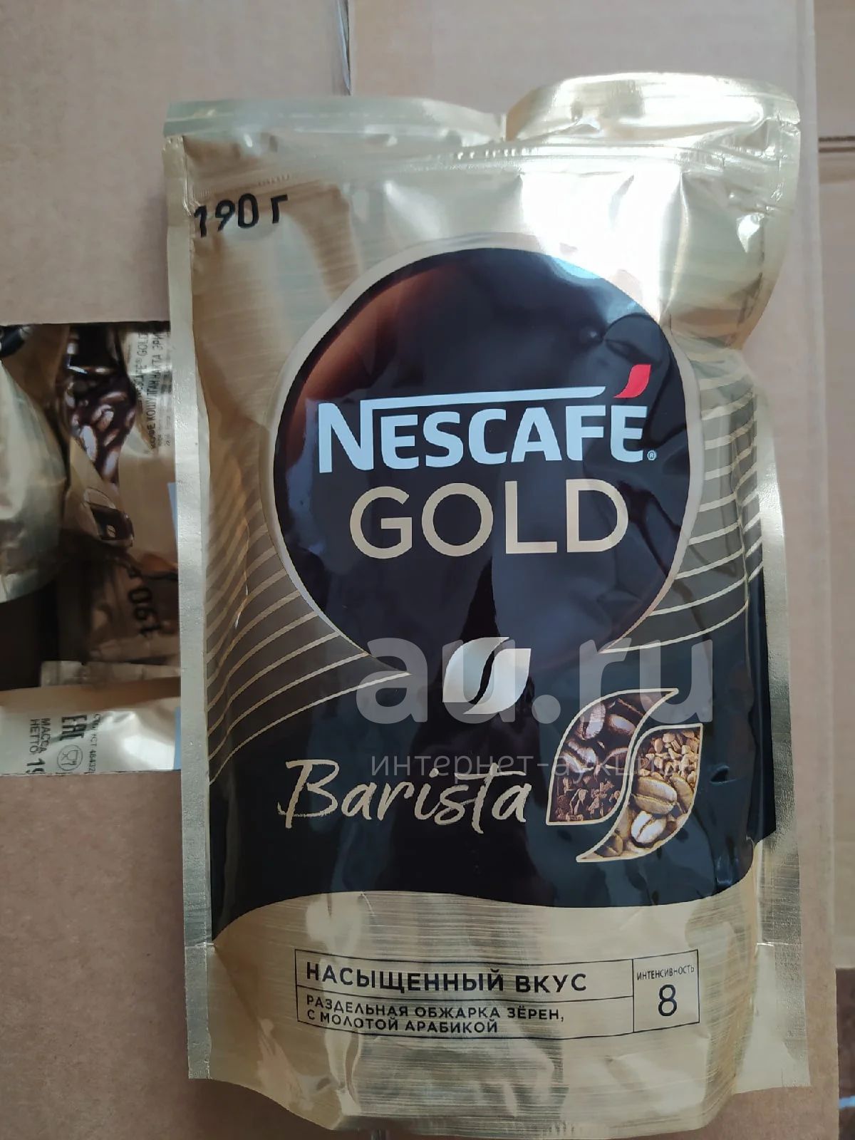 Кофе Nescafe Gold Barista 190г — купить в Красноярске. Чай, кофе, какао ...