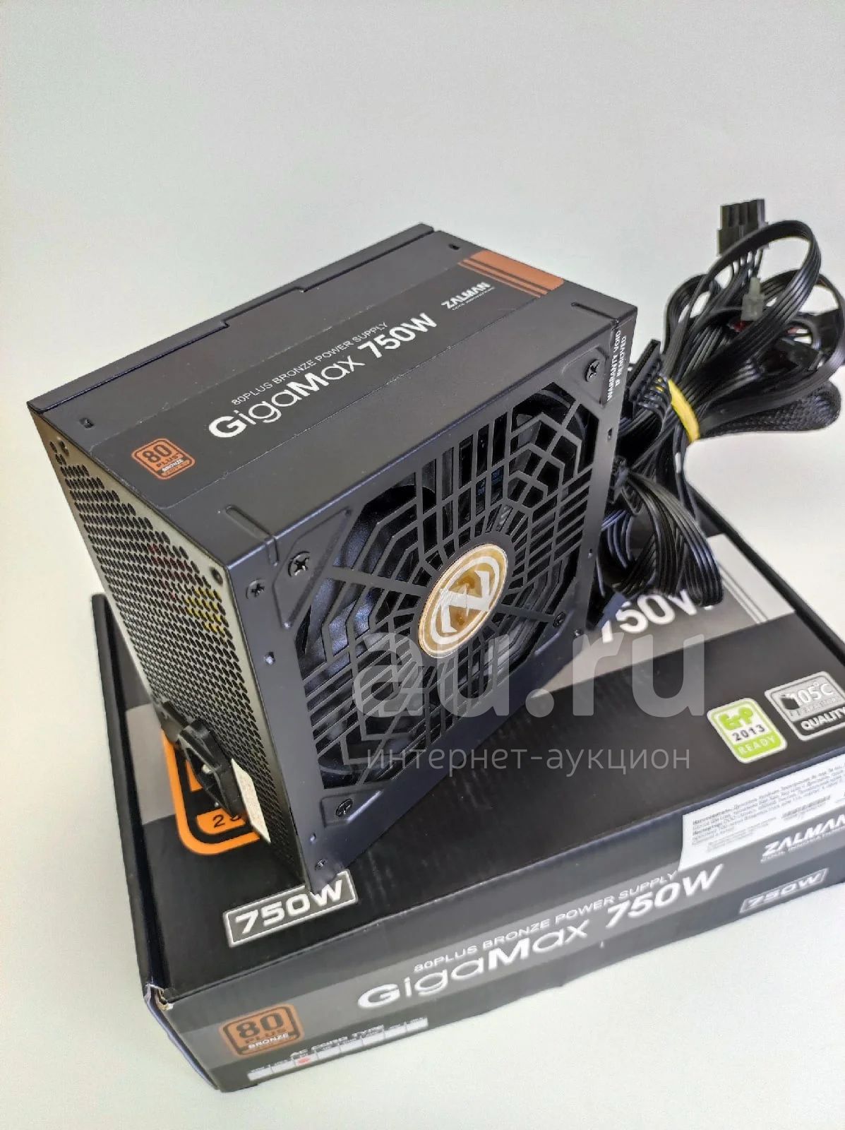 Блок питания 750W ZALMAN GigaMax (GVII) (24Pin,4+4+8Pin CPU.4x6+2Pin ...