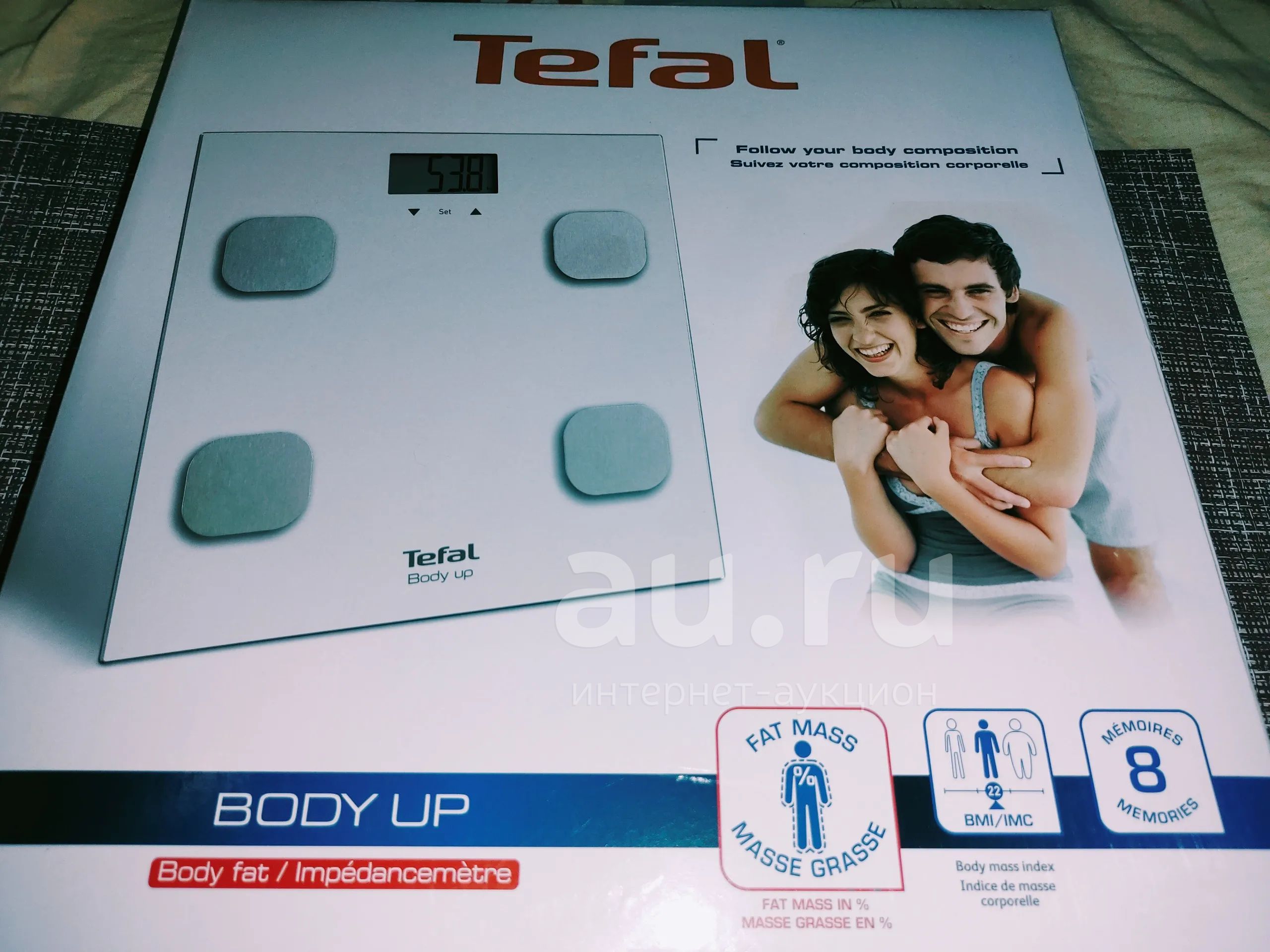 Весы напольные Tefal Body Up Новые — купить в Красноярске. Состояние ...
