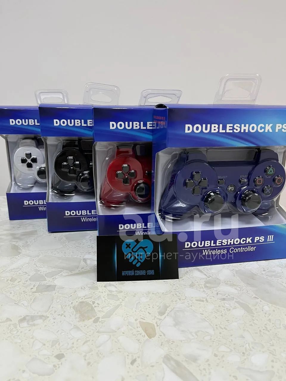 Геймпад Dualshock 3 для Sony PlayStation 3 (аналог) PS3 PS ПС3 ПС ...