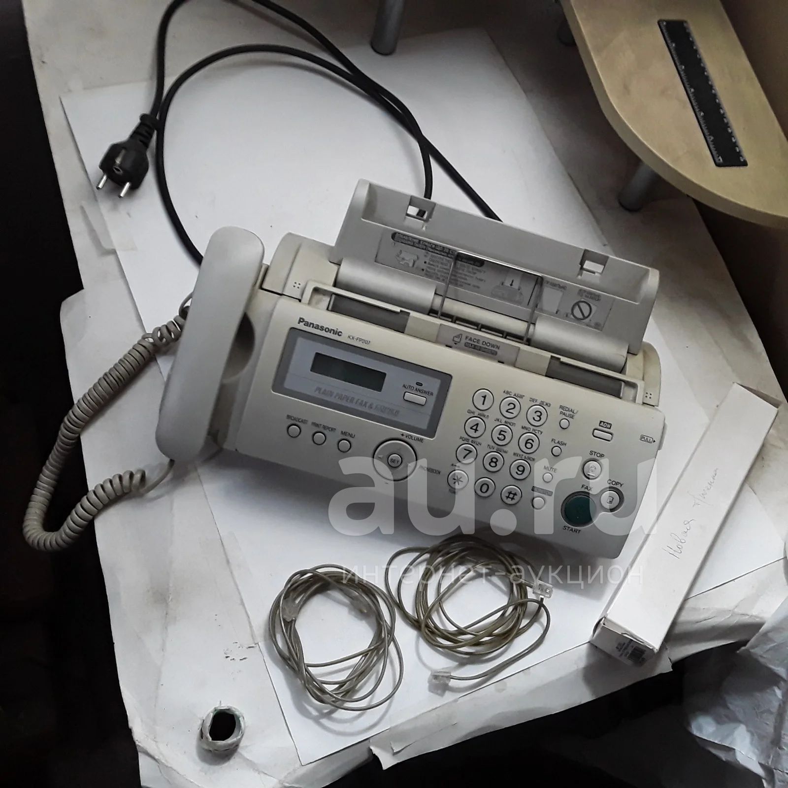 расходник (рулон копирки) для офисного телефона-факса panasonic kx ...