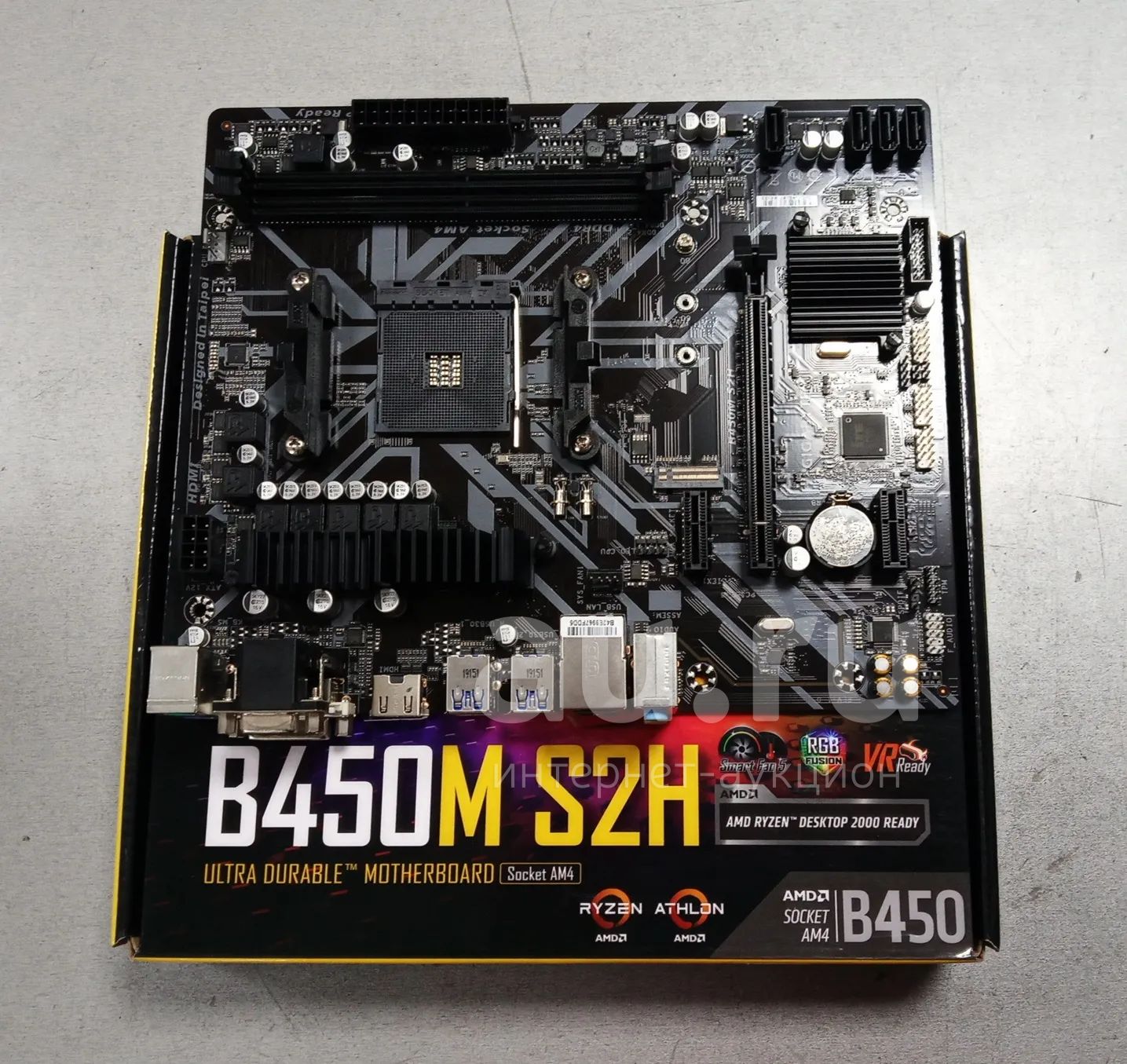 Материнская плата Gigabyte B450M S2H (AMD B450) Socket AM4 , 2xDDR4 ...