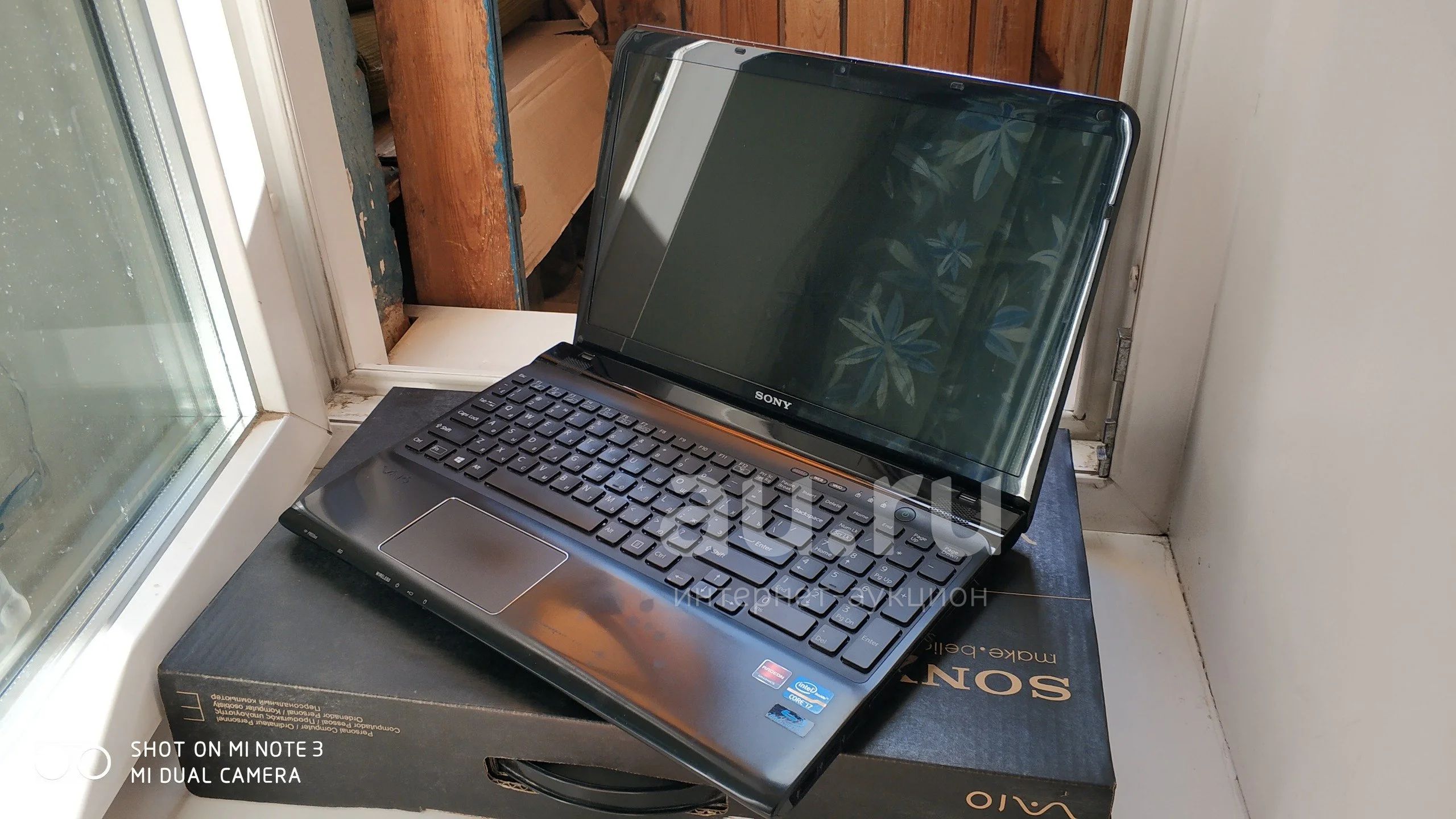 Ноутбук Sony Vaio SVE151E11V/15.6"/Intel Core i7/2.2ГГц/4 ядра:8 ...