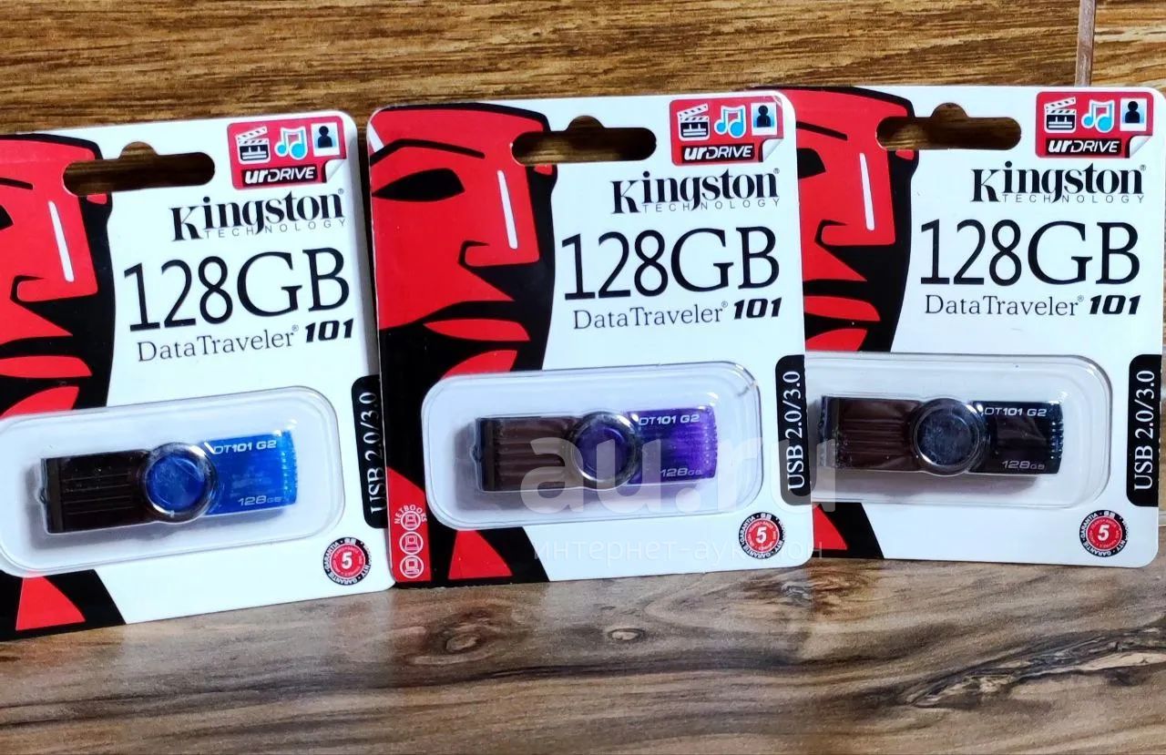 Флешка usb 128 гб Kingston — купить в Красноярске. Состояние: Новое ...
