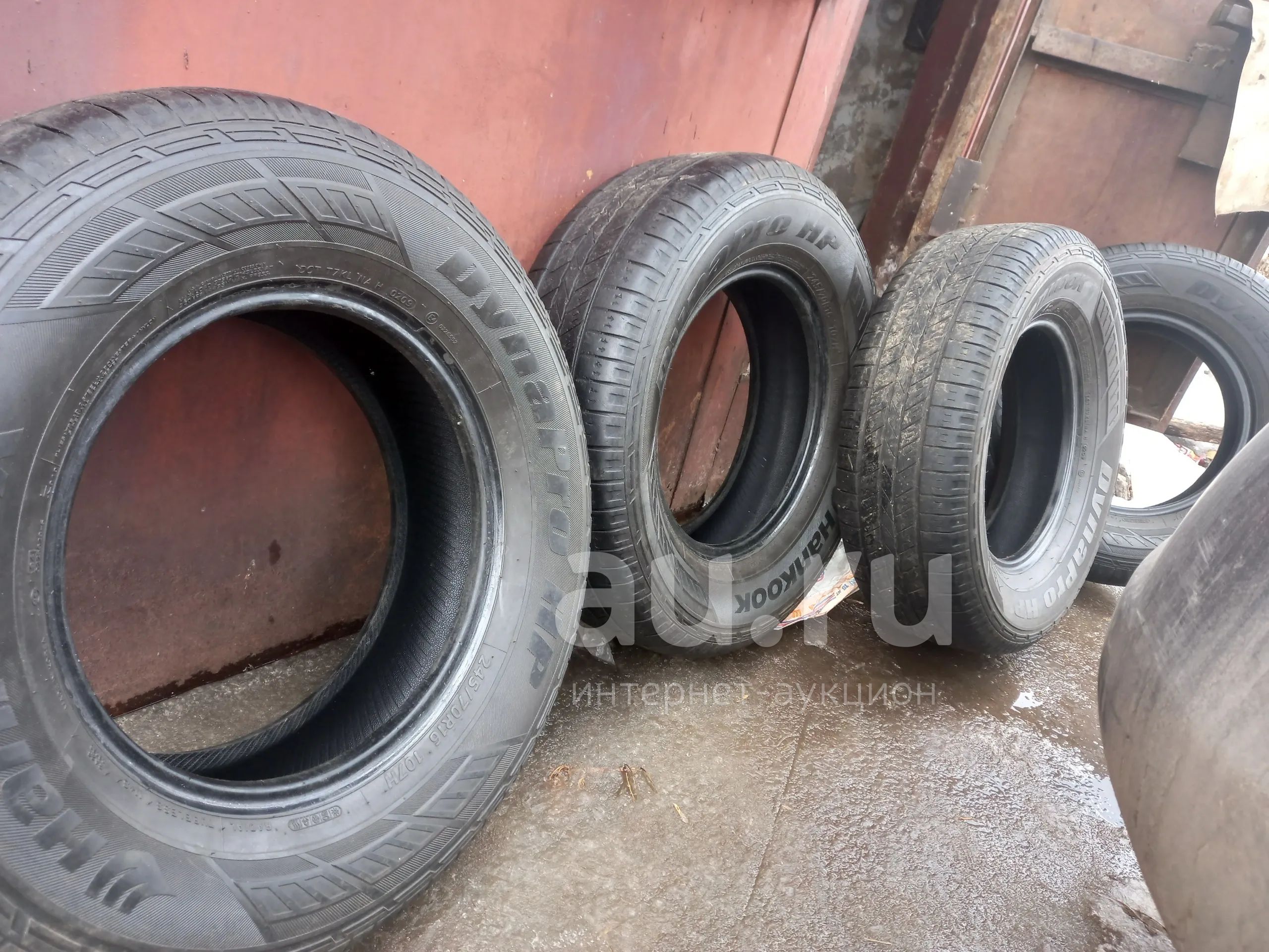 Резина летняя Hankook 245/70/R16 — купить в Красноярске. Состояние: Б/у ...