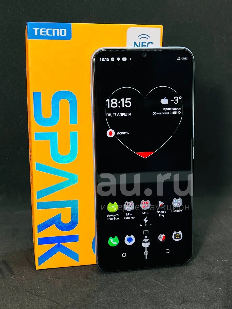 Смартфон Tecno Spark Go 2020 кр 33419 — купить в Красноярске