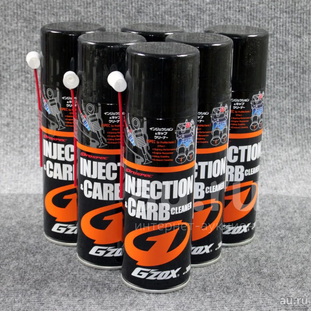 G`ZOX Injection & Carb Cleaner, 300 мл SOFT99 11101/03110 Раскоксовка ...