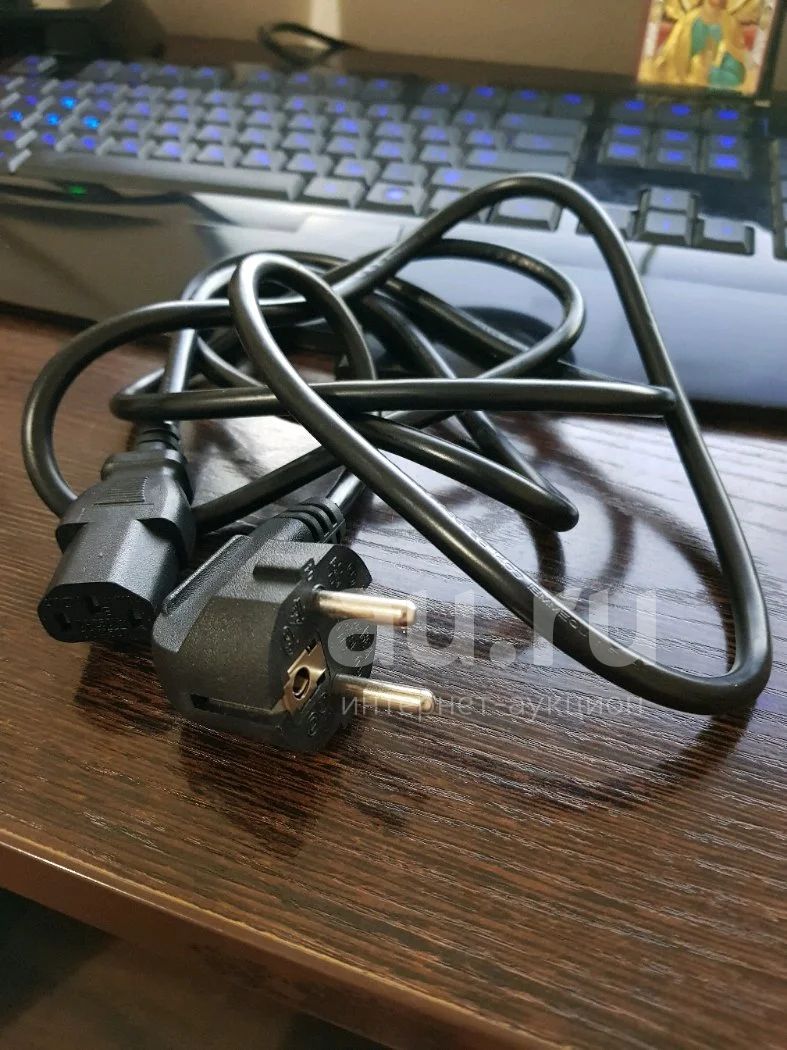 Кабель питания, сетевой кабель 220-250V, 1.8м. От UPS, ИБП ...