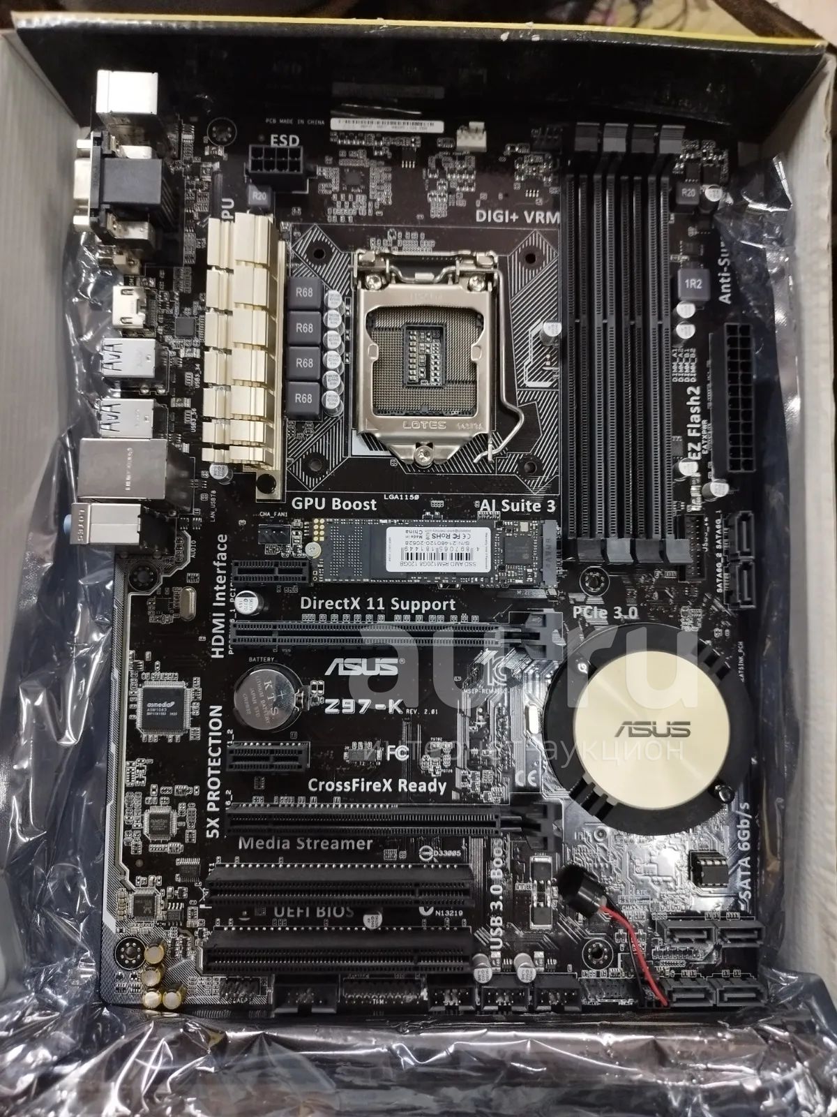 Мат плата asus z97-k — купить в Красноярске. Состояние: Б/у ...
