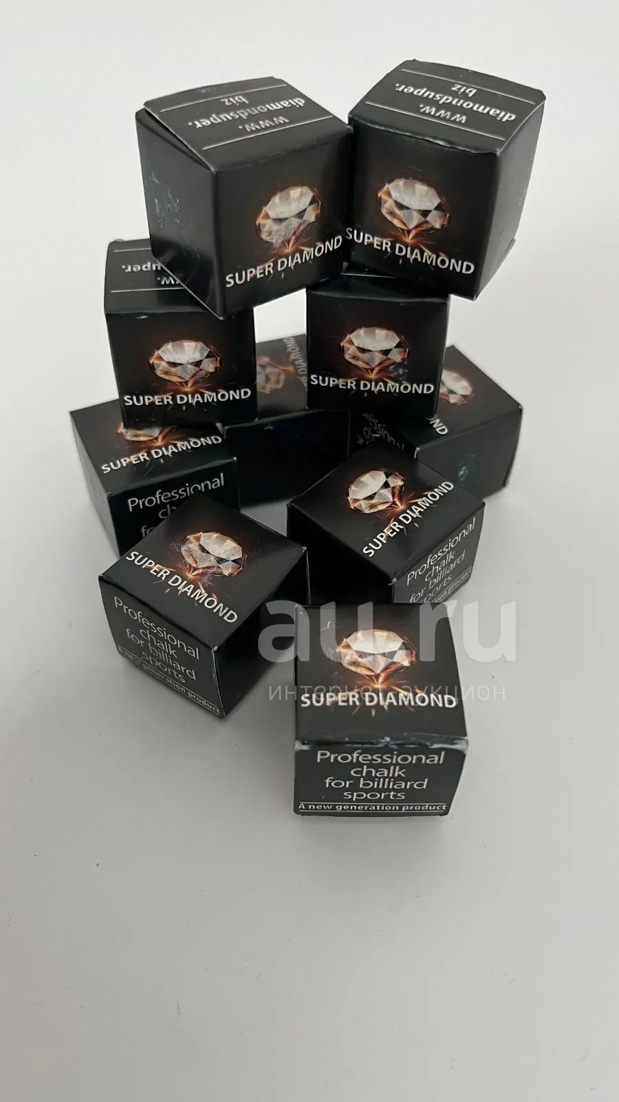 Мел для бильярда super diamond — купить в Красноярске. Состояние: Новое ...