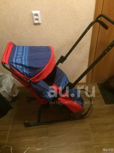 Санки-коляска "Скользяшки" — купить в Красноярске. Состояние: Б/у ...