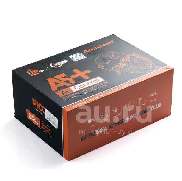 Светодиодные Bi-LED линзы Aozoom Aozoom A5+ 3.0 дюйма би-лед модули ...