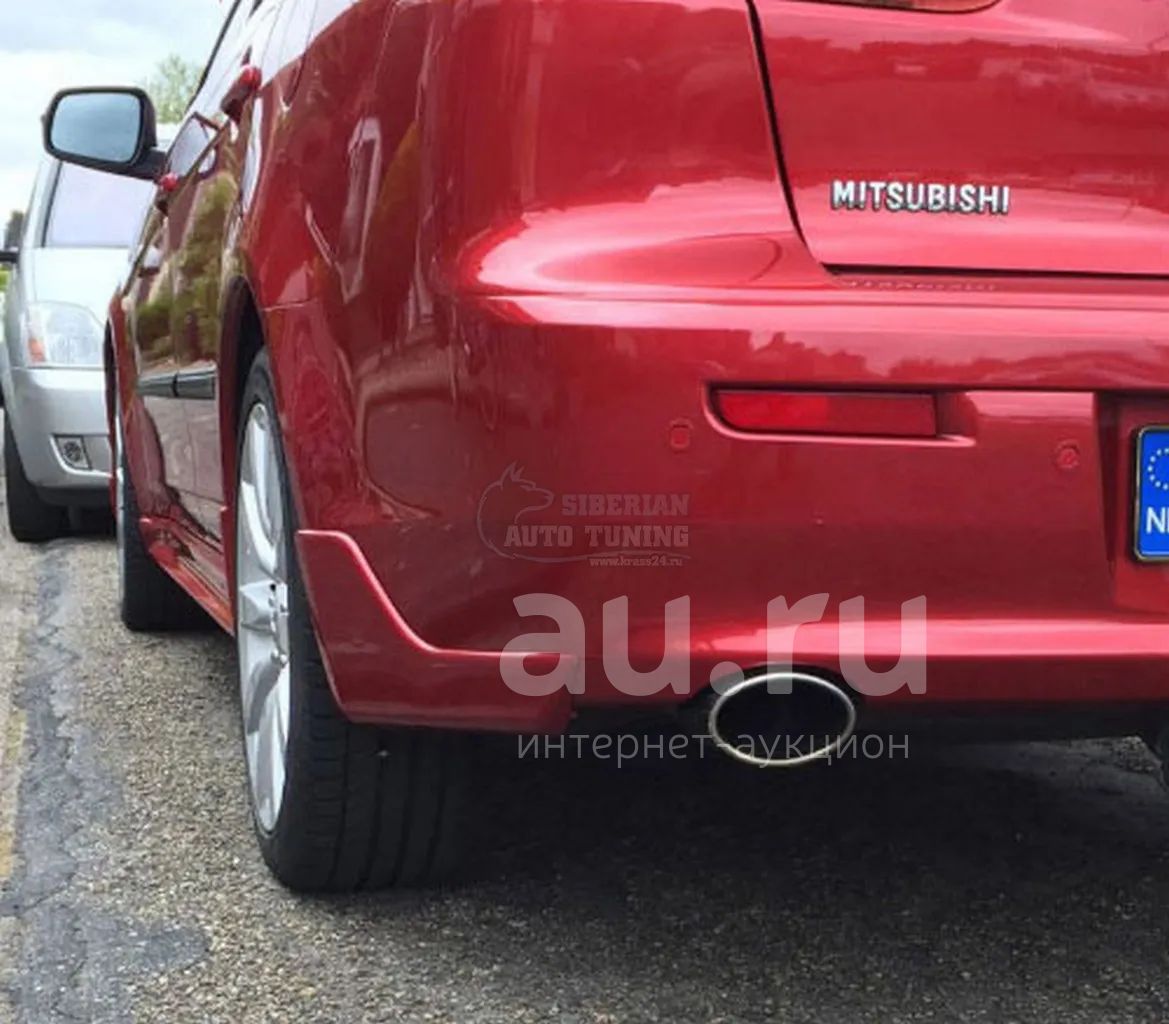 Митсубиши Лансер Клыки задние на Mitsubishi Lancer 10 2007-2016 ABS ...