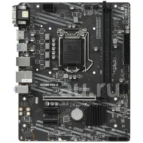 Материнская плата {LGA1200} MSI H410M PRO-E Гарантия ! Трейд - Ин ...