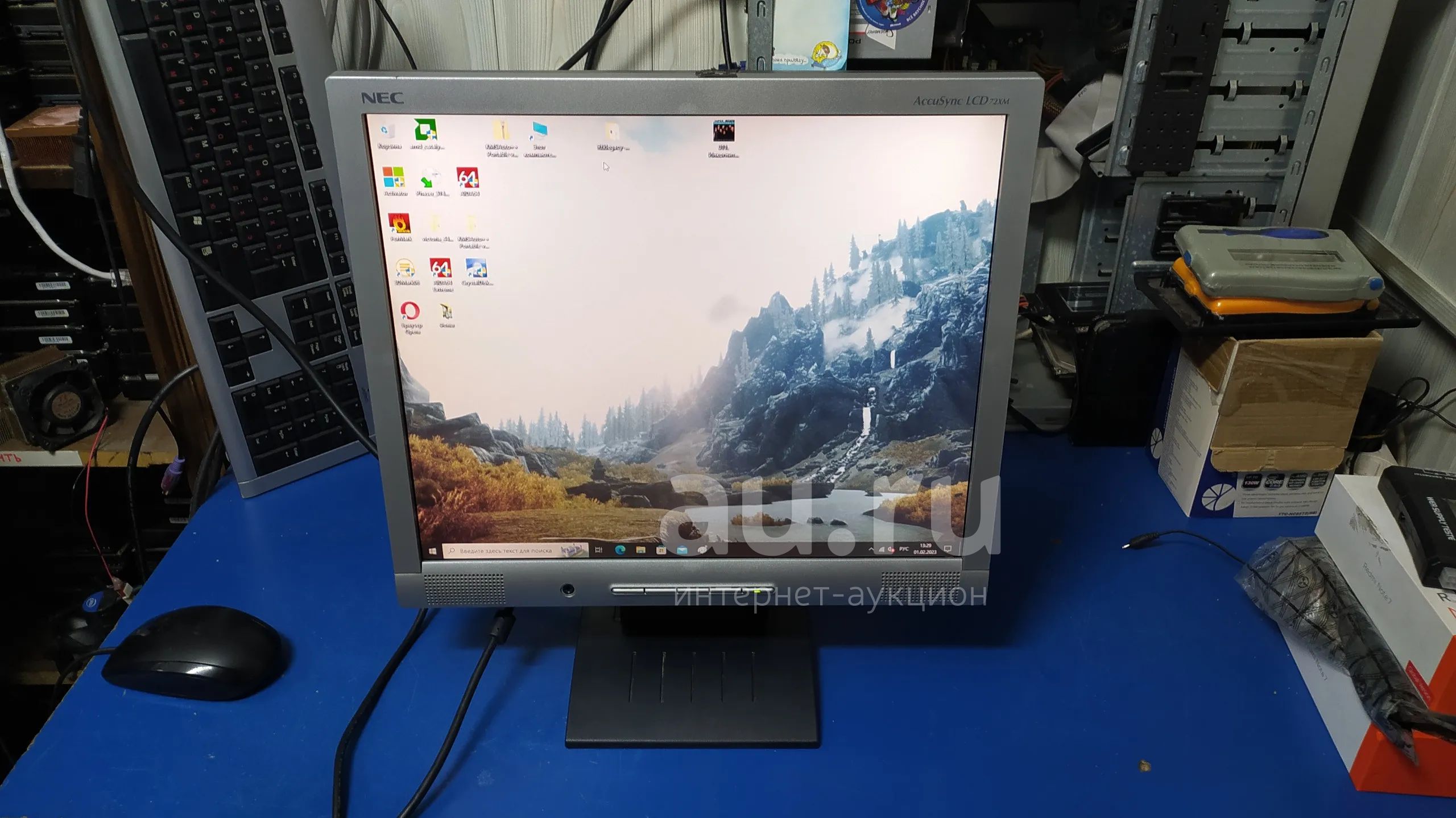 ЖК монитор 17" NEC AccuSync LCD72XM (1280*1024) VGA, DVI. — купить в ...