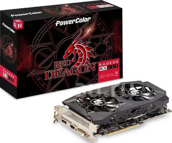 Видеокарта PowerColor AMD Radeon RX 580 Red Dragon 8 Gb AXRX 580 8GBD5 ...