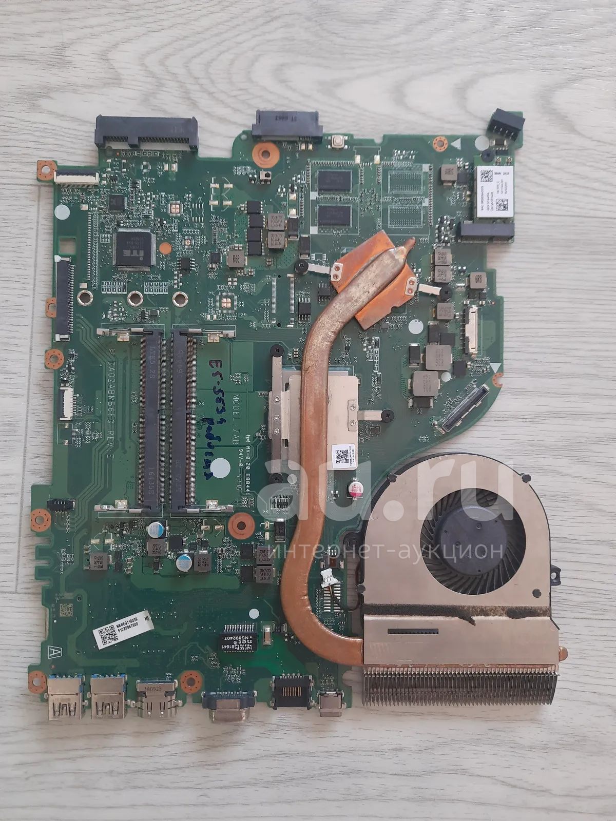 Материнская плата da0zabmb6e0 rev ноутбука Acer e5 E5-553 A10-9600 ...