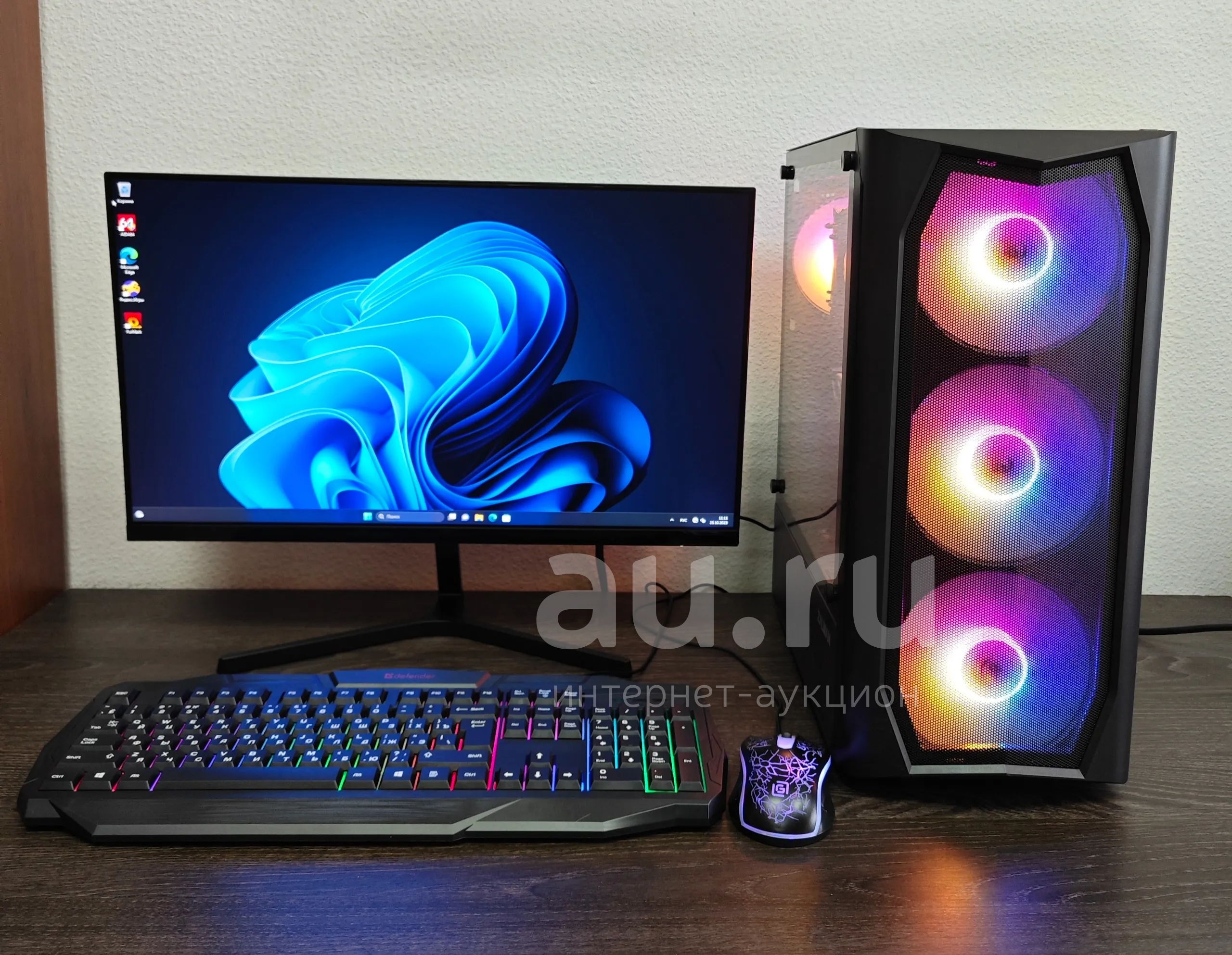 Игровой пк в сборе с монитором Xiaomi — купить в Красноярске. Состояние ...