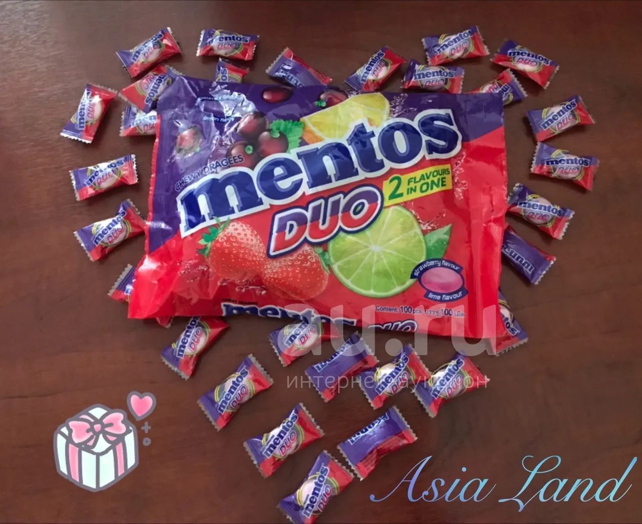 Жевательные конфеты Mentos DUO. Тайланд. — купить в Красноярске ...