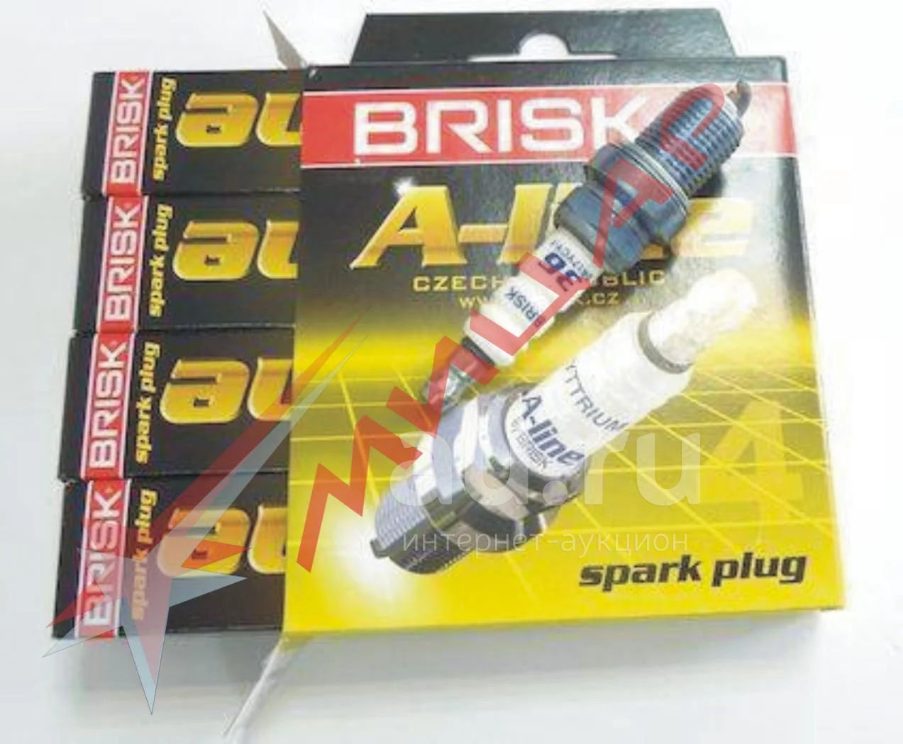 Свеча зажигания Nissan, Mazda, MMC BRISK DR17YCY-1 A-line 36 (аналог ...