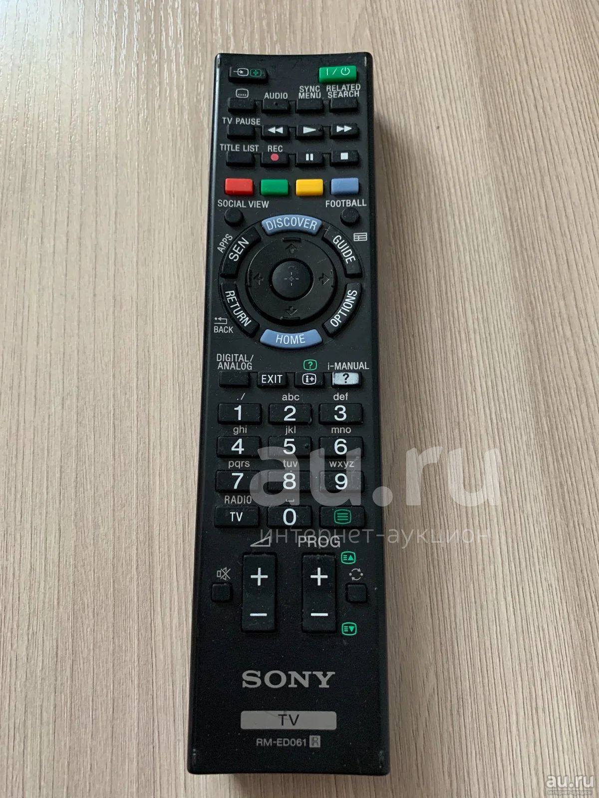 Пульт SONY оригинал RM-ED061 — купить в Красноярске. Состояние: Б/у ...