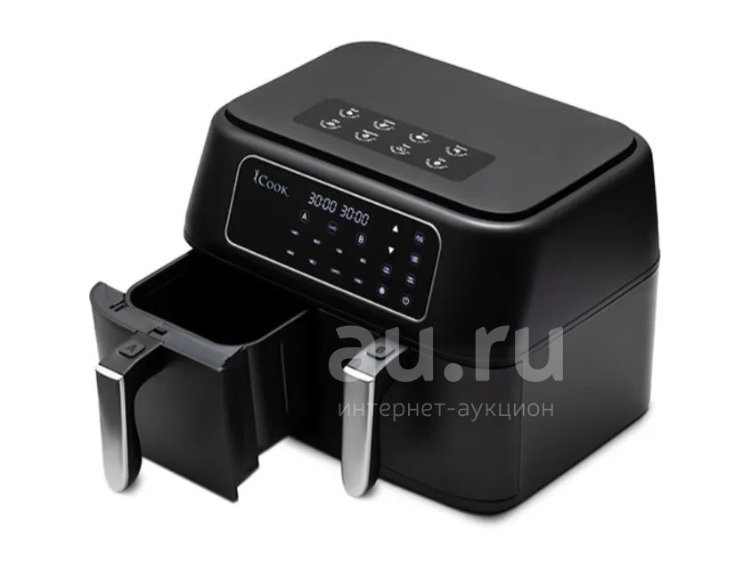 iCook™ АЭРОгриль с 2-мя чашами по 4 л — купить в Красноярске. Состояние ...