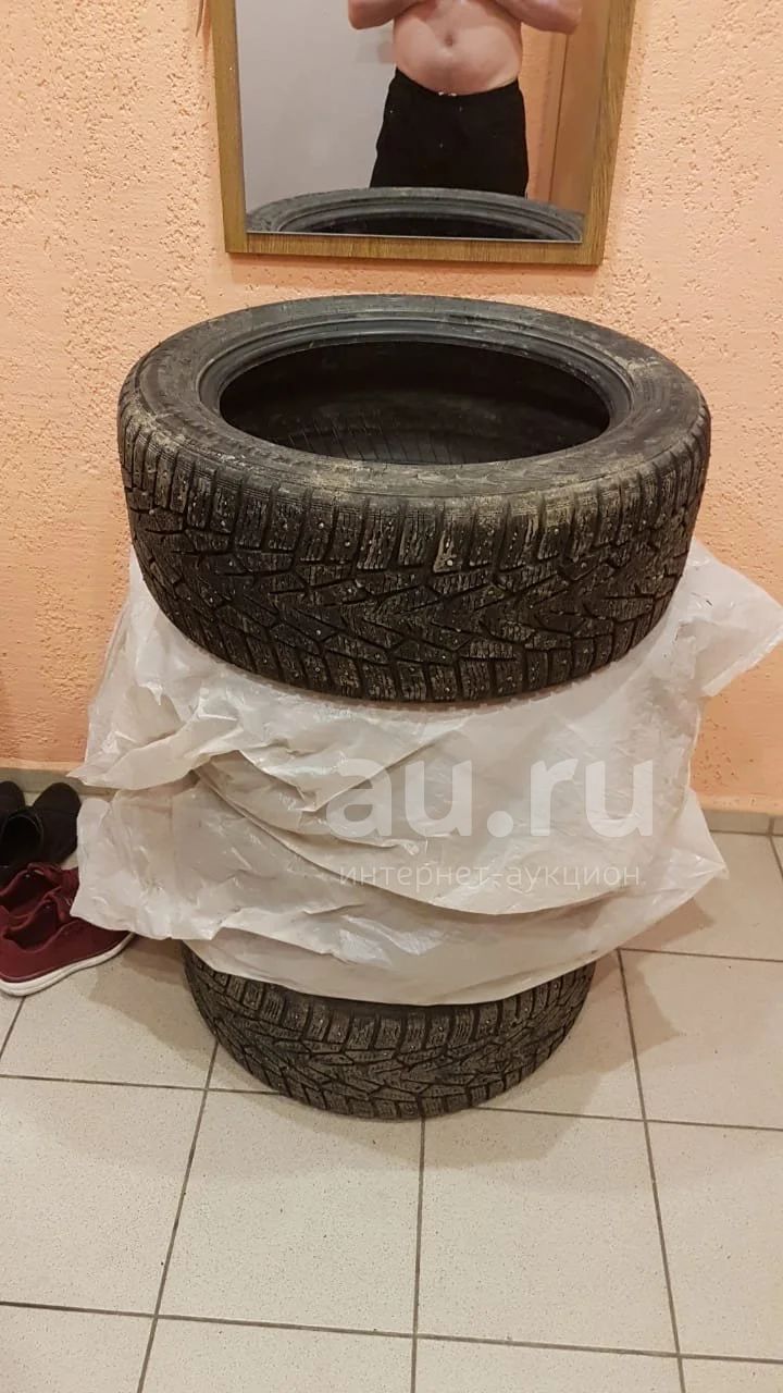 Шины 225/50/17 Нокиан хаккапелита — купить в Красноярске. Состояние: Б ...