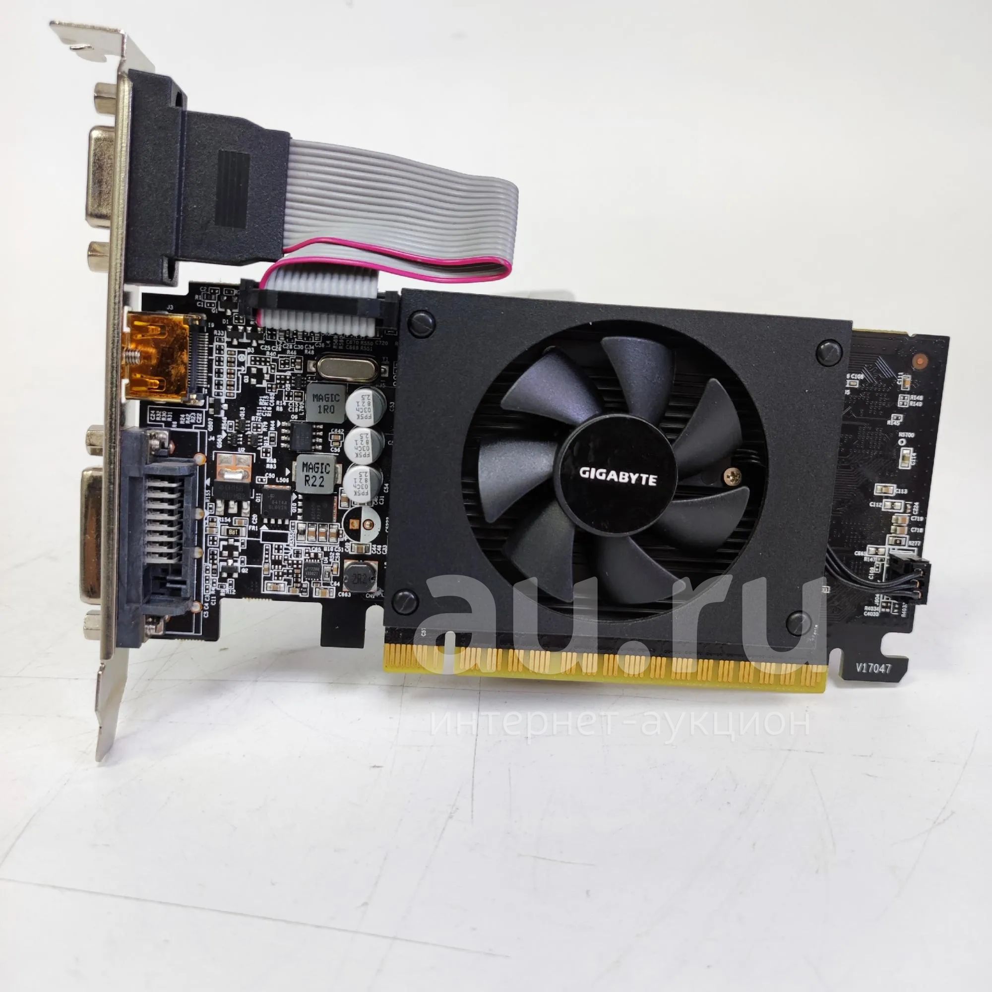 Видеокарта GIGABYTE GeForce GT710 2GB GDDR5 64bit (GV-N710D5-2GL) (LP ...