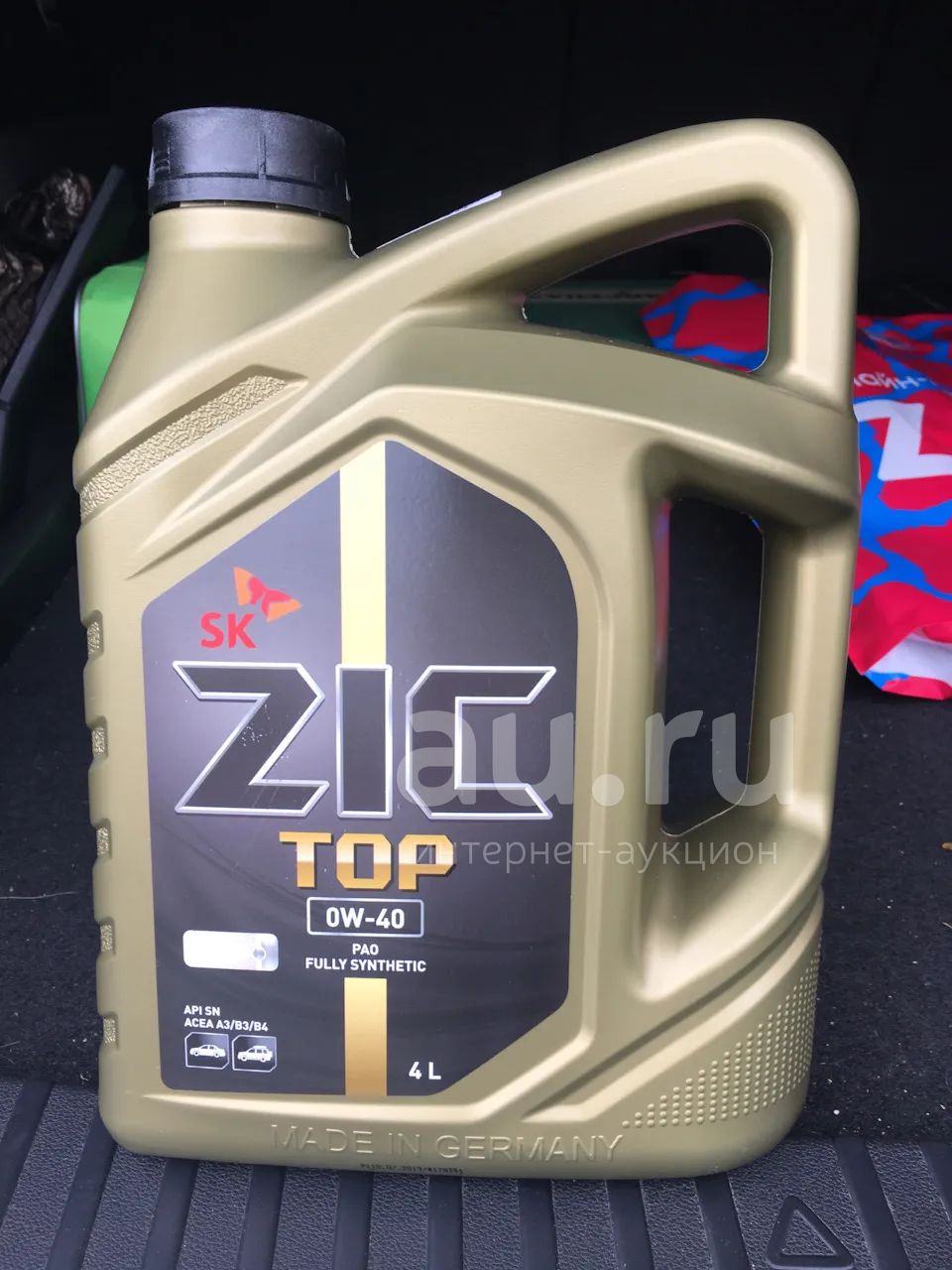 ZIC 0w40 TOP — купить в Красноярске. Масла, жидкости на интернет ...