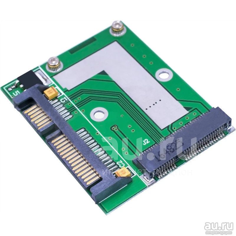 адаптер конвертер переходник Msata Ssd до 25 Sata 60gps карты модуль Плата мини Pcie Ssd