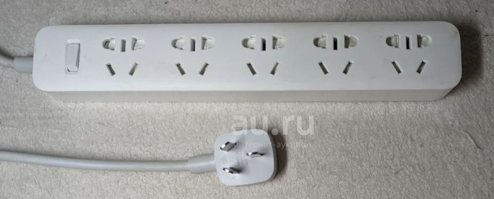 Xiaomi Mi Power Strip - удлинитель/сетевой фильтр, 5 розеток, 1.8м ...