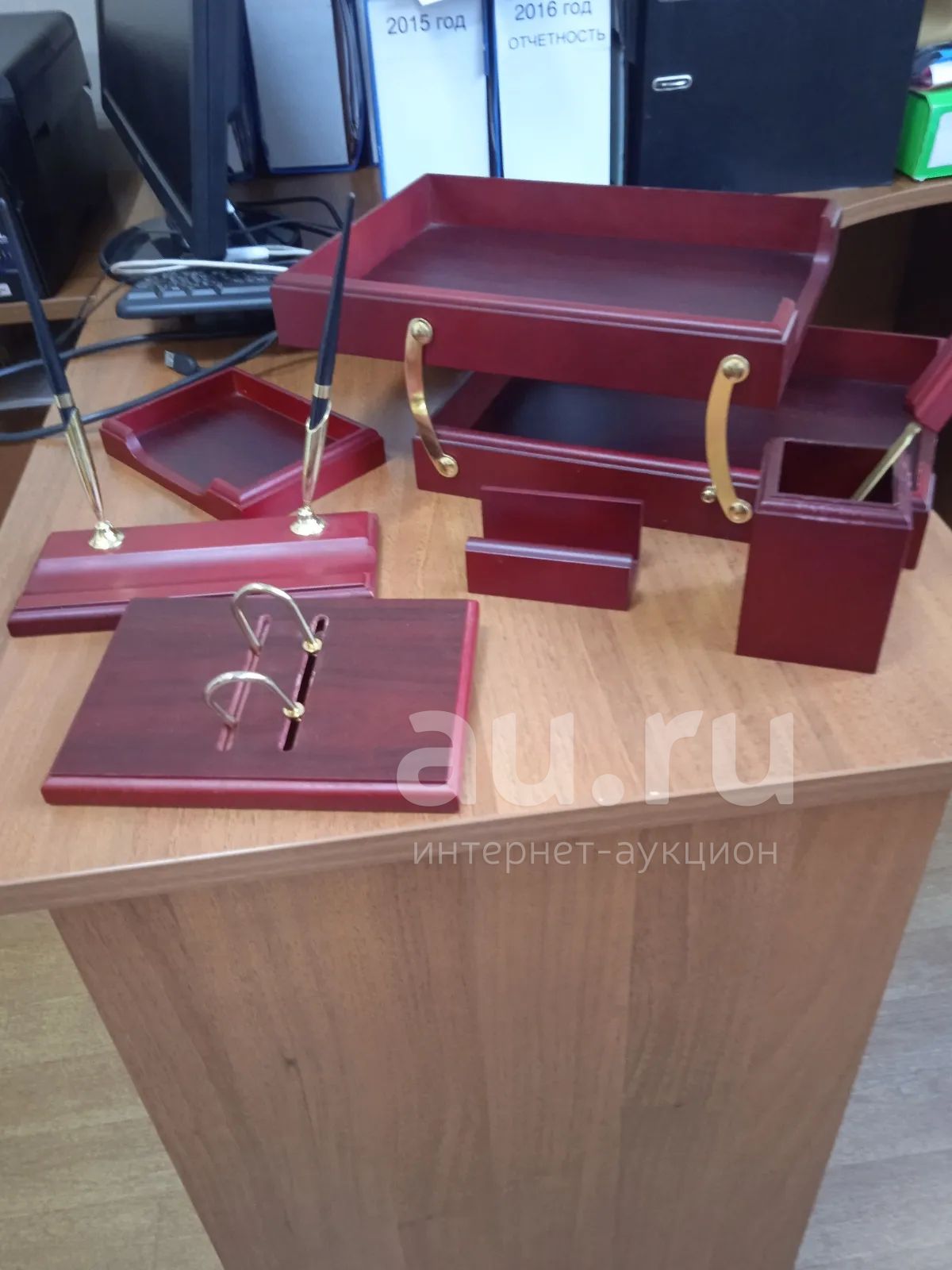 набор руководителя — купить в Красноярске. Состояние: Б/у. Настольные ...