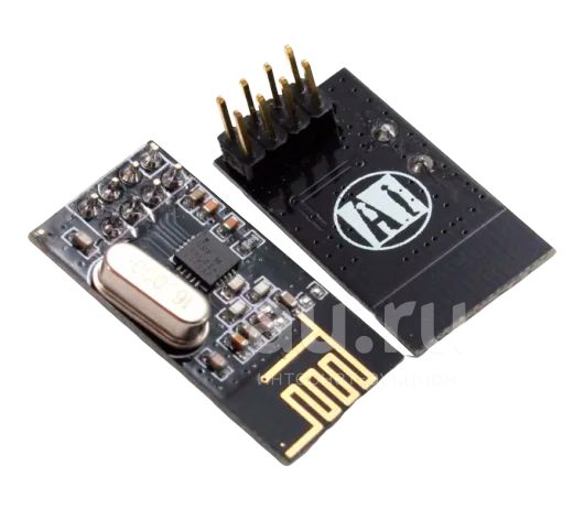Модуль трансивера NRF24L01 (SI24R1) для Arduino (2,4Ггц) — купить в ...