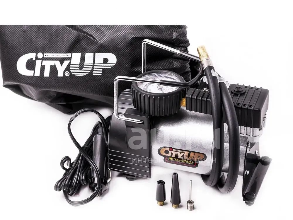 Компрессор автомобильный для накачки шин CityUP Evolution AC-580 (12В ...