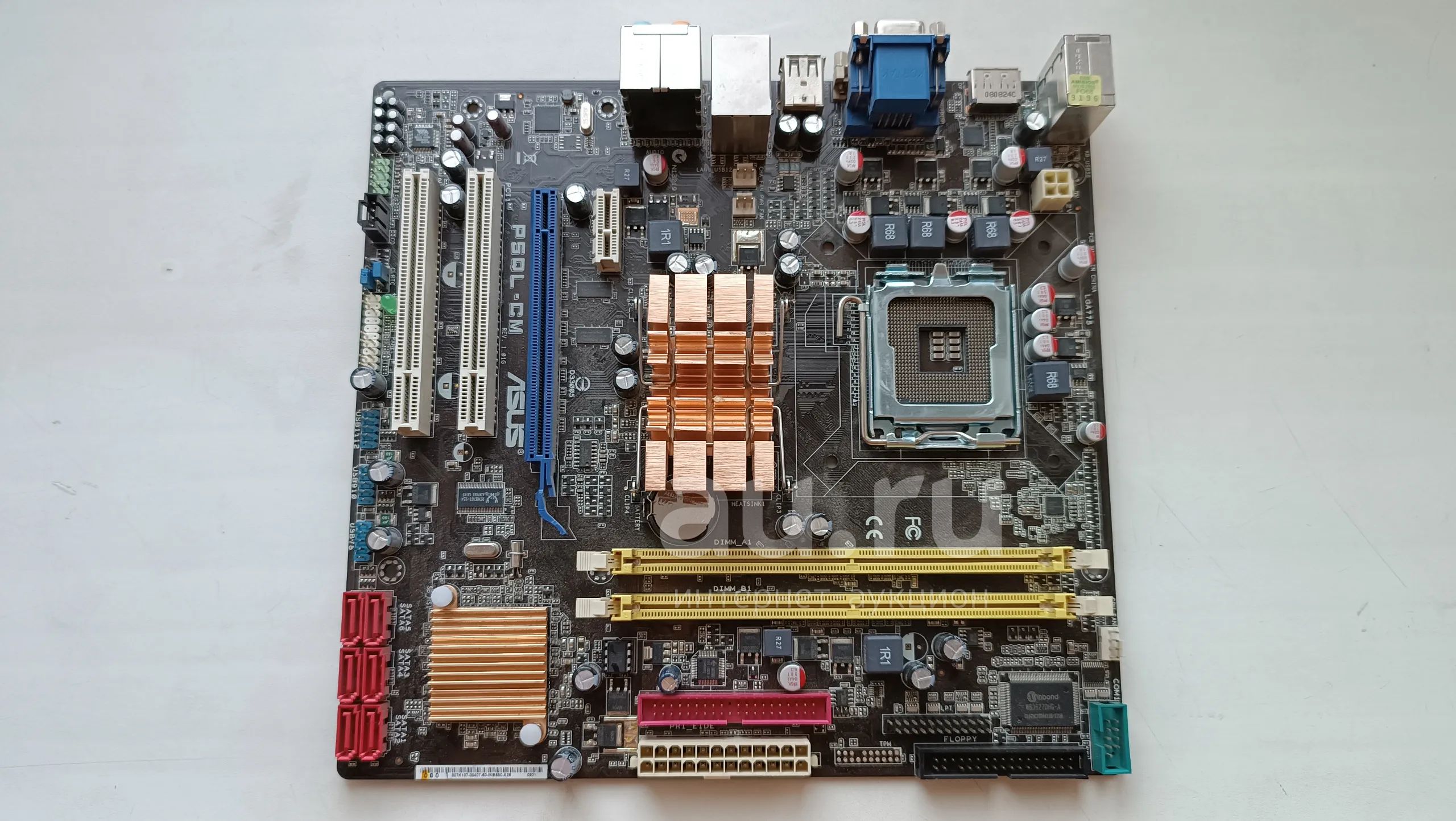 Материнская плата ASUS P5QL-CM состояние неизвестно — купить в ...