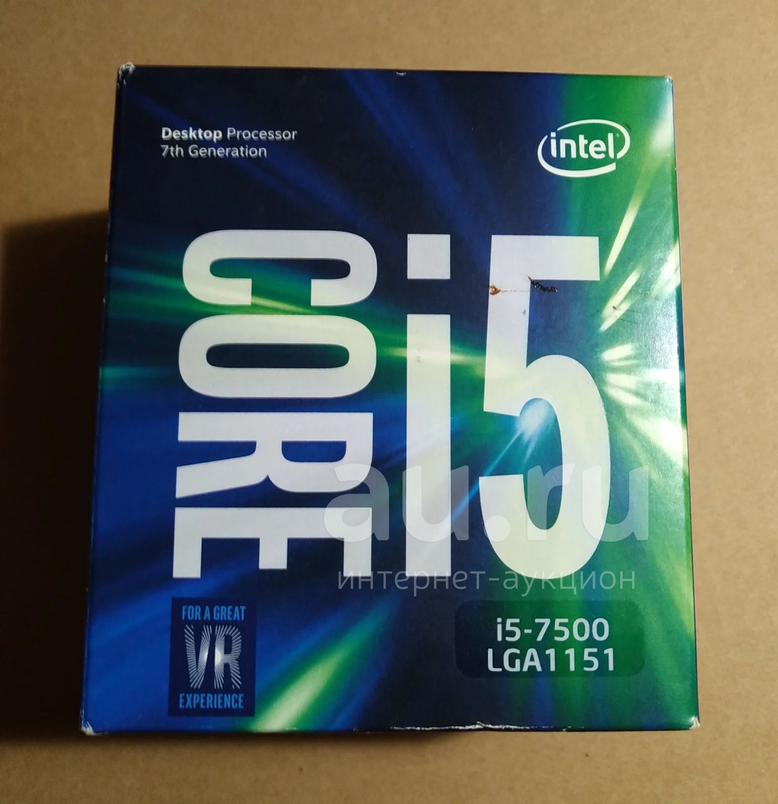 Процессор Intel Core i5-7500 (4*3400 МГц, 3800 МГц Turbo Boost) + кулер ...