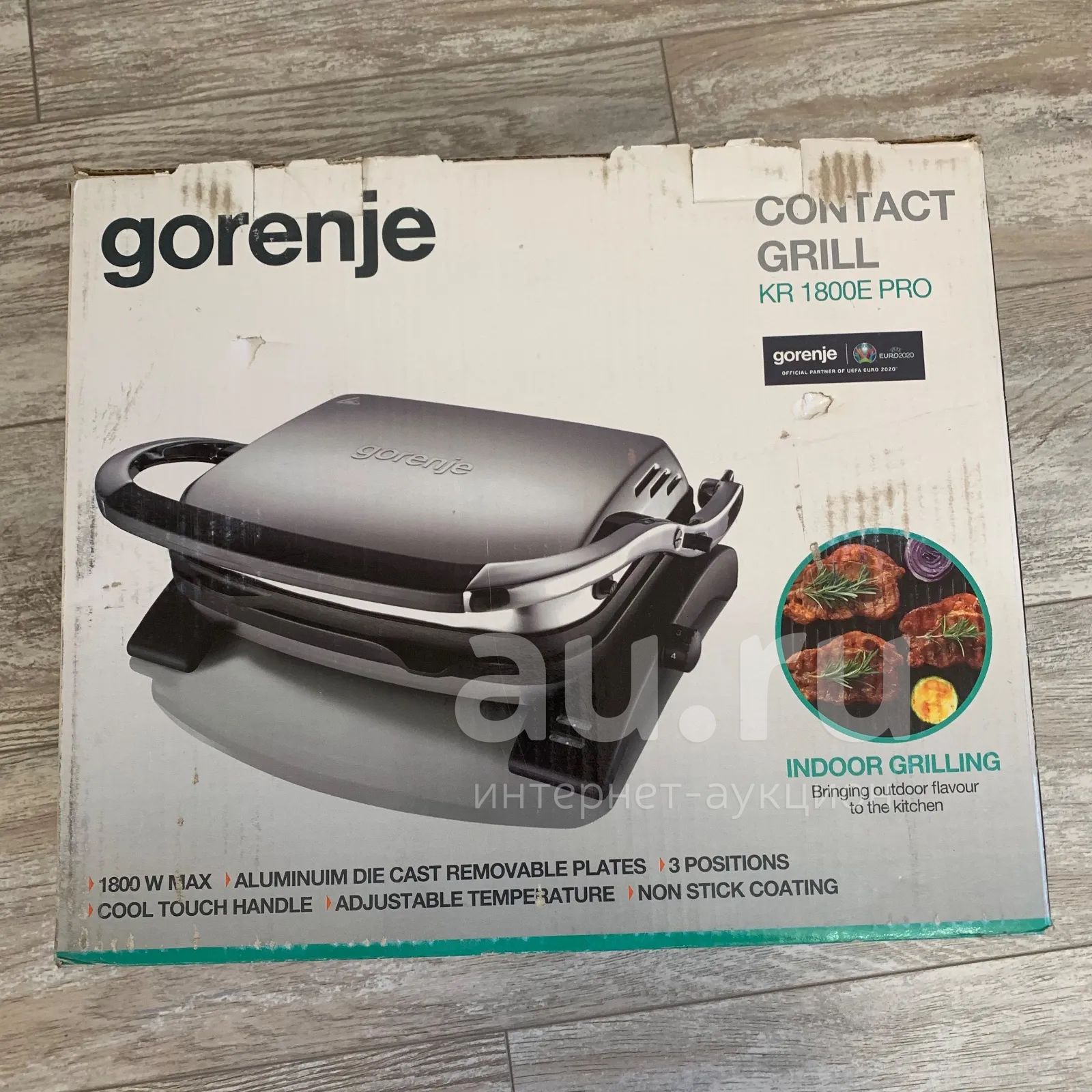 Новый электрогриль Gorenje KR1800EPRO — купить в Красноярске. Состояние ...