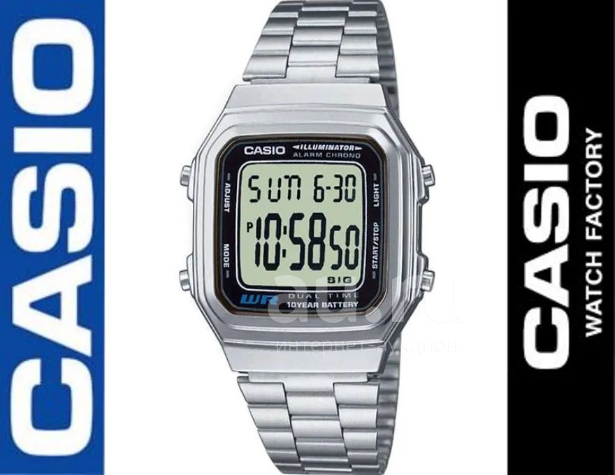 Мужские наручные часы Часы наручные Casio A 178wa 1 Часы наручные Касио
