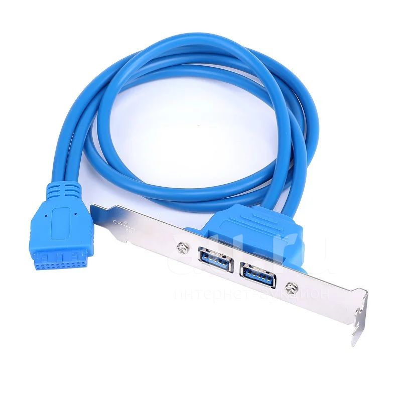 Планка в корпус компьютера на 2 порта Usb 3 0 арт Fe745 — купить в