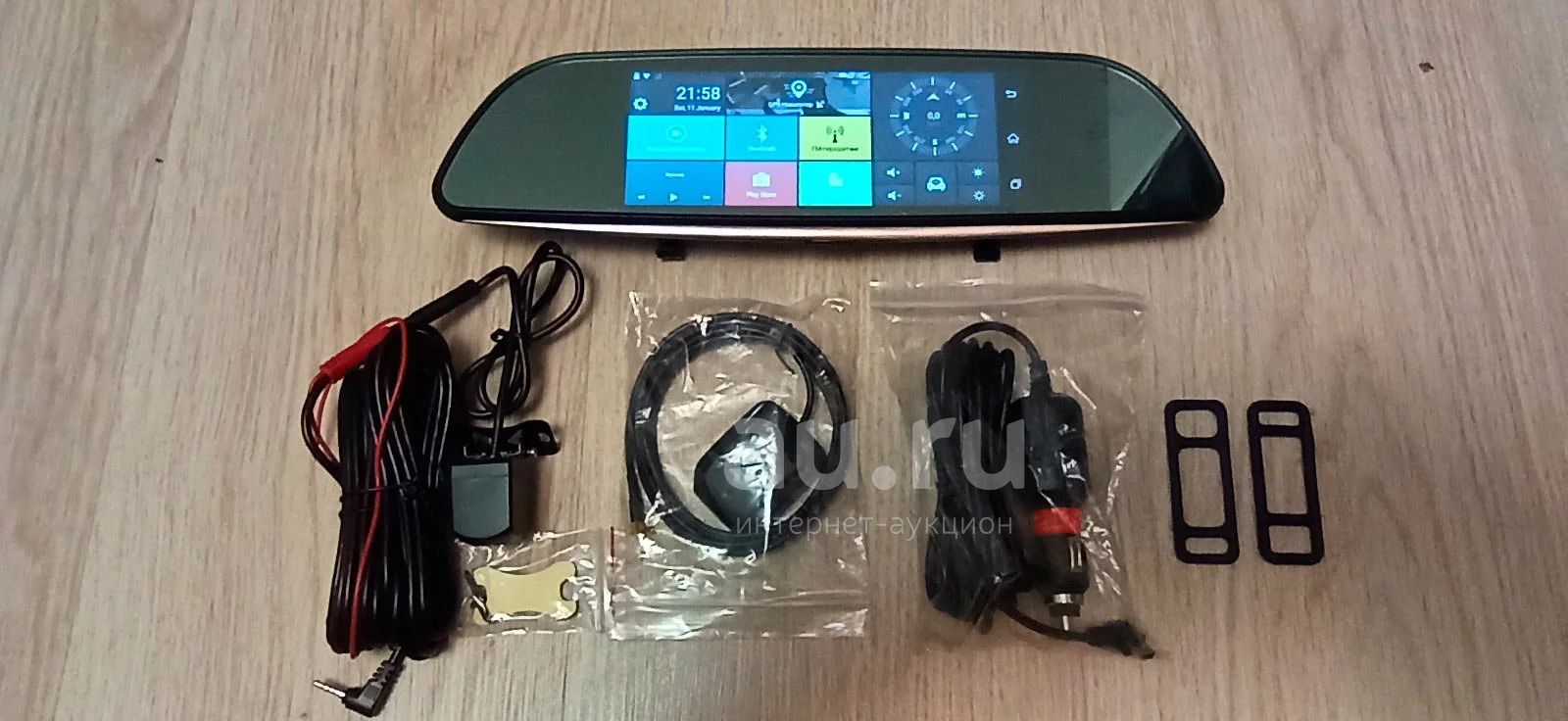 Видеорегистратор зеркало Android 3g Wi-Fi GPS навигатор. Зеркало ...