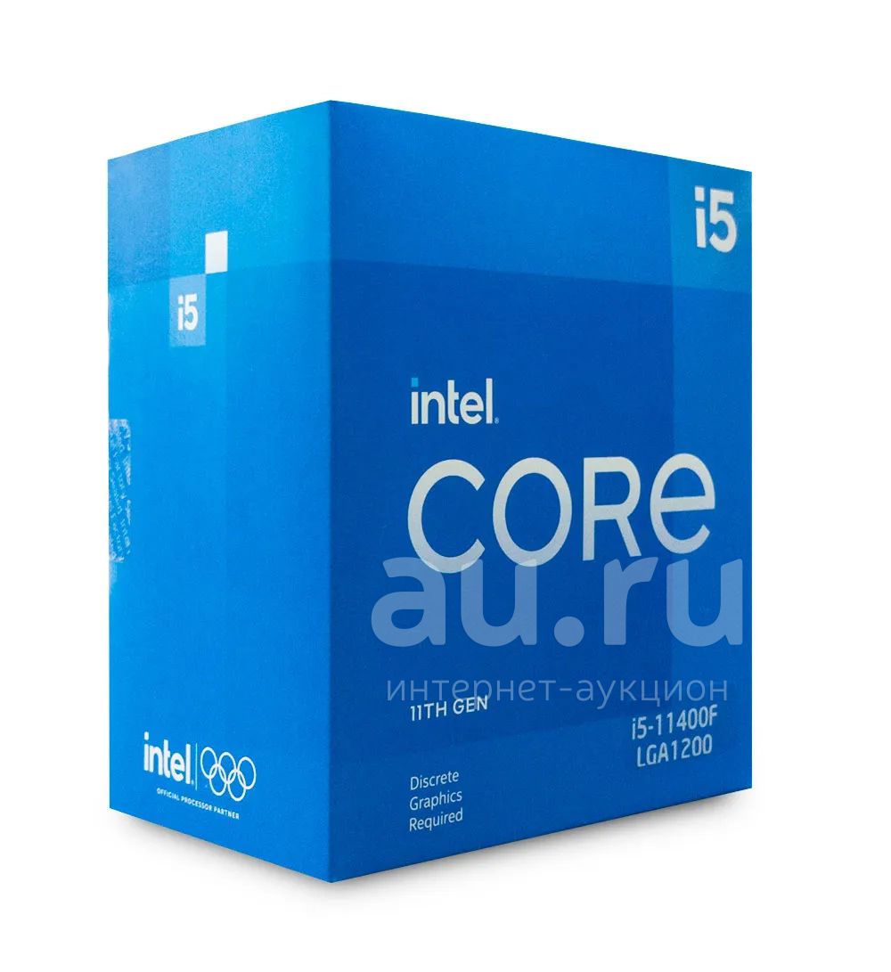 Intel Core i5 11400f (6 ядер 12 потоков по 4.4GHz в режиме Turbo Boost ...