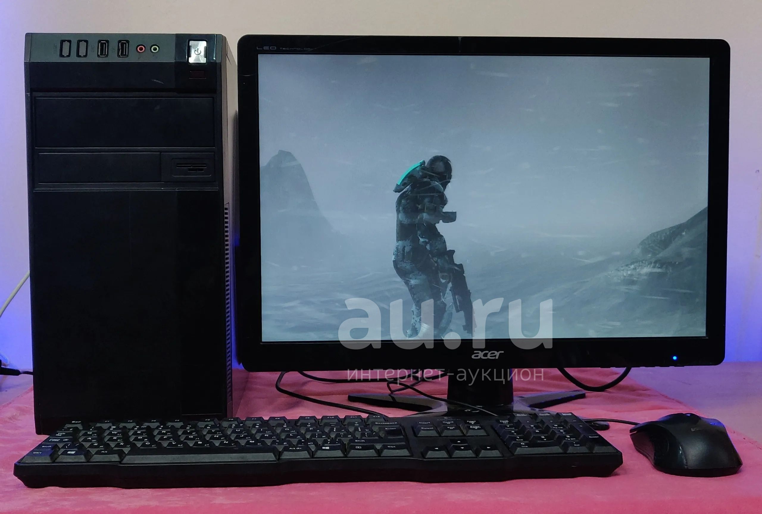 Компьютер для игр 4 core/8 Gb/HD6670/SSD/HDD/Wi-Fi/19"/кл/мышь — купить ...