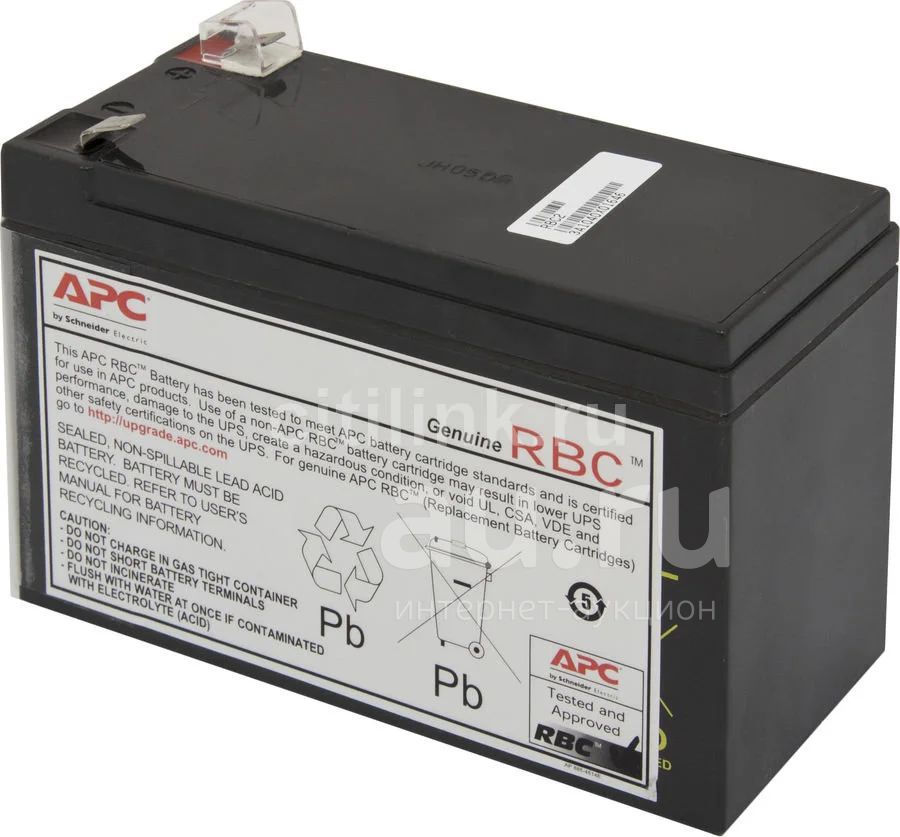 Аккумуляторная батарея для ИБП APC RBC2 12В, 7Ач б/у — купить в ...
