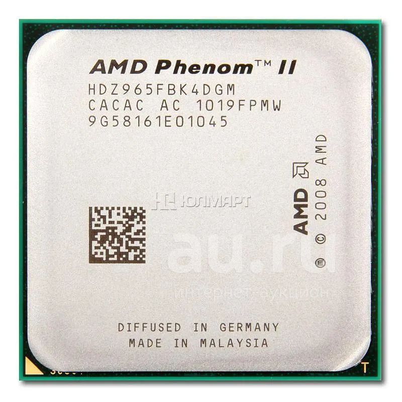 Продам процессор phenom x4 965 black edition — купить в Красноярске ...