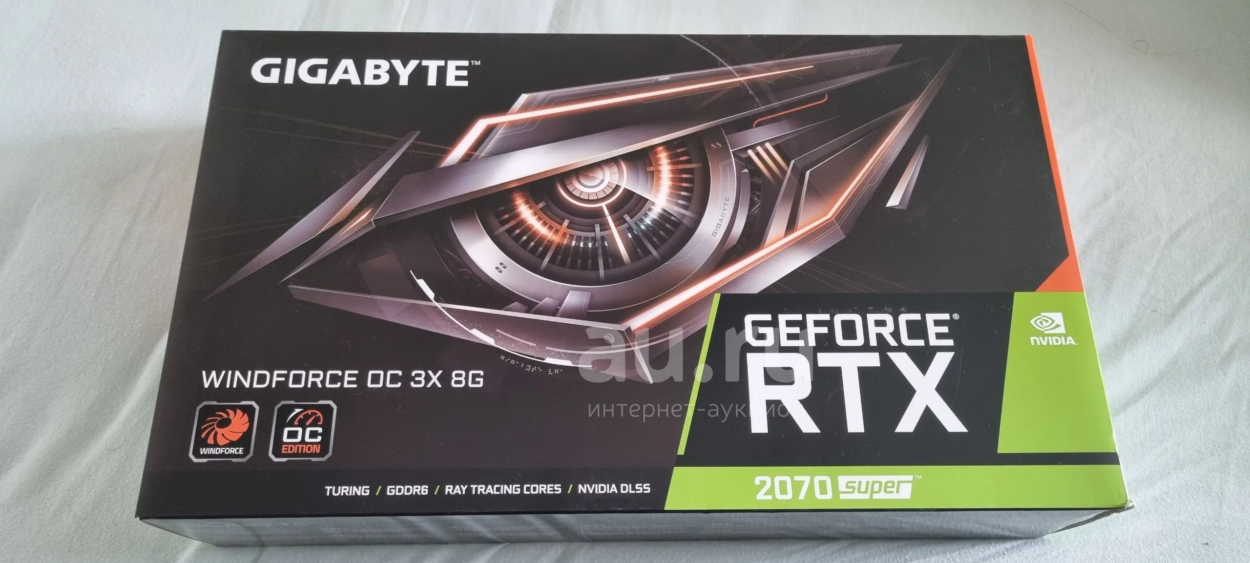 Видеокарта Gigabyte GeForce RTX 2070 Super 8Gb GDDR6 б/у. Рабочая ...